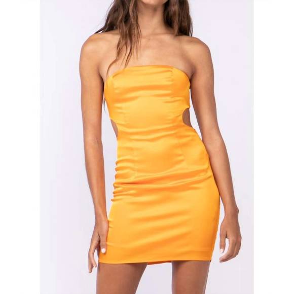 CASON COUTURE | Dresses | New Cason Couture The Lyla Satin Strapless ...